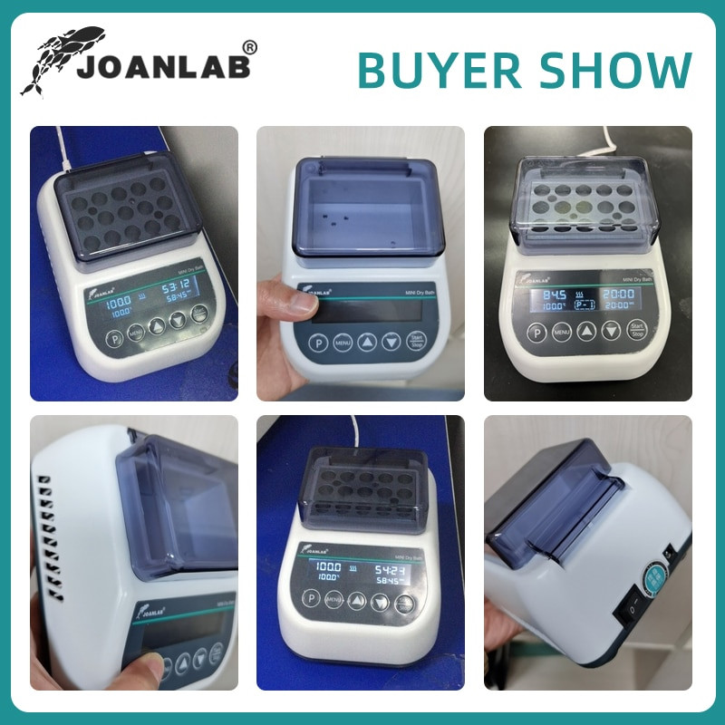 Mini Dry Bath Incubator Lab Equipment Constant Temperature Lab Heater ...