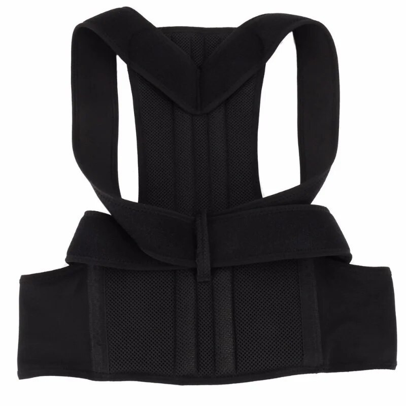 Male Female Adjustable Magnetic Posture Corrector Sports Safety Back ...