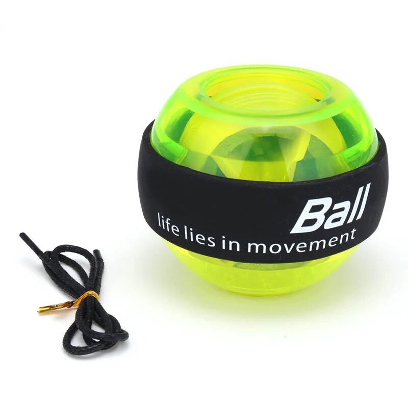 Gyroscope Powerball LED Gyro Power Wrists Ball Arm Exercise Force ...