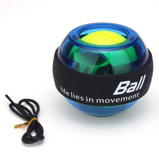 Gyroscope Powerball LED Gyro Power Wrists Ball Arm Exercise Force ...