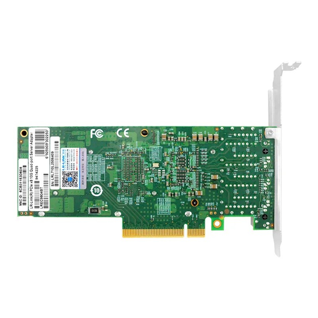 ZUPOINT X710-DA4 Ethernet Converged Network Adapter Card Quad Port 10Gbps SFP+ PCIe Ethernet ...