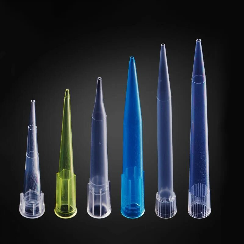 1000Pcs 200ul Laboratory Pipette Tips PP Plastic Autoclavable Universal ...