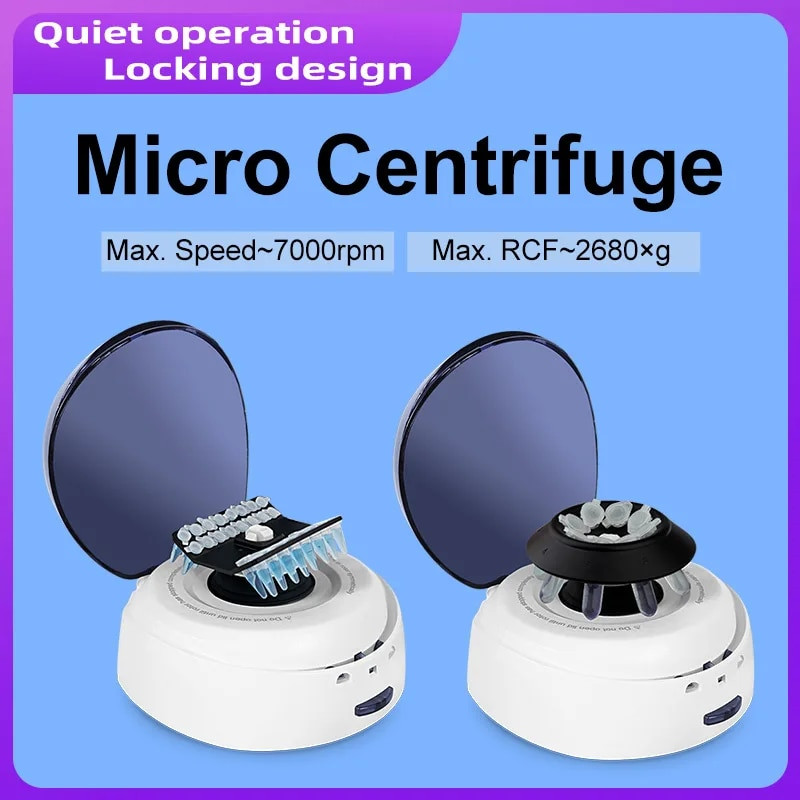 D2012PLUS Centrifuge Laboratory Palm Mini High Speed Centrifuge Micro ...