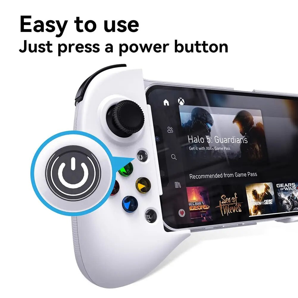 Shanwan Bluetooth Gamepad for PS Remote Play Xbox Cloud Steam Link ...
