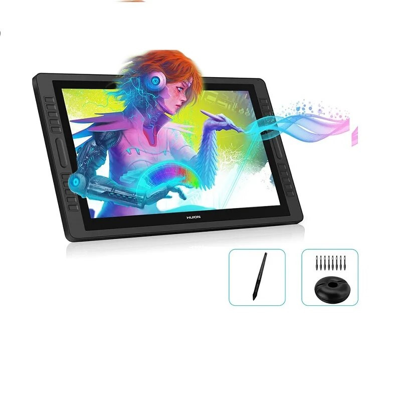 HUION KAMVAS Pro 13 2.5k Graphic Tablet Monitor Pen Graphics Display ...