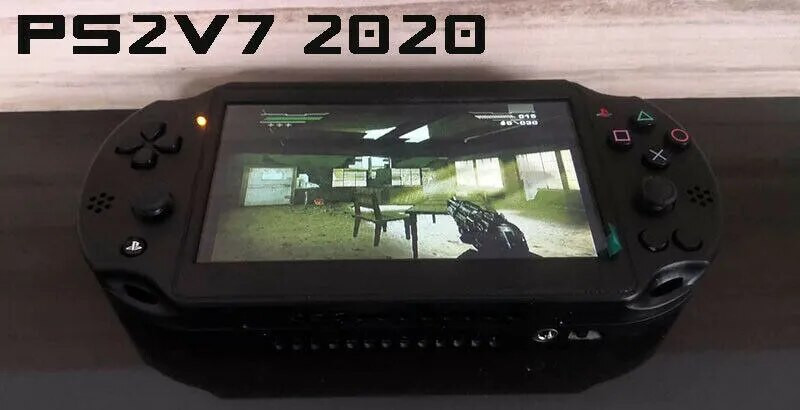PS2 Protable 7 Inch 16:9 Monitor PS Handheld Game DIY Console IPS ...