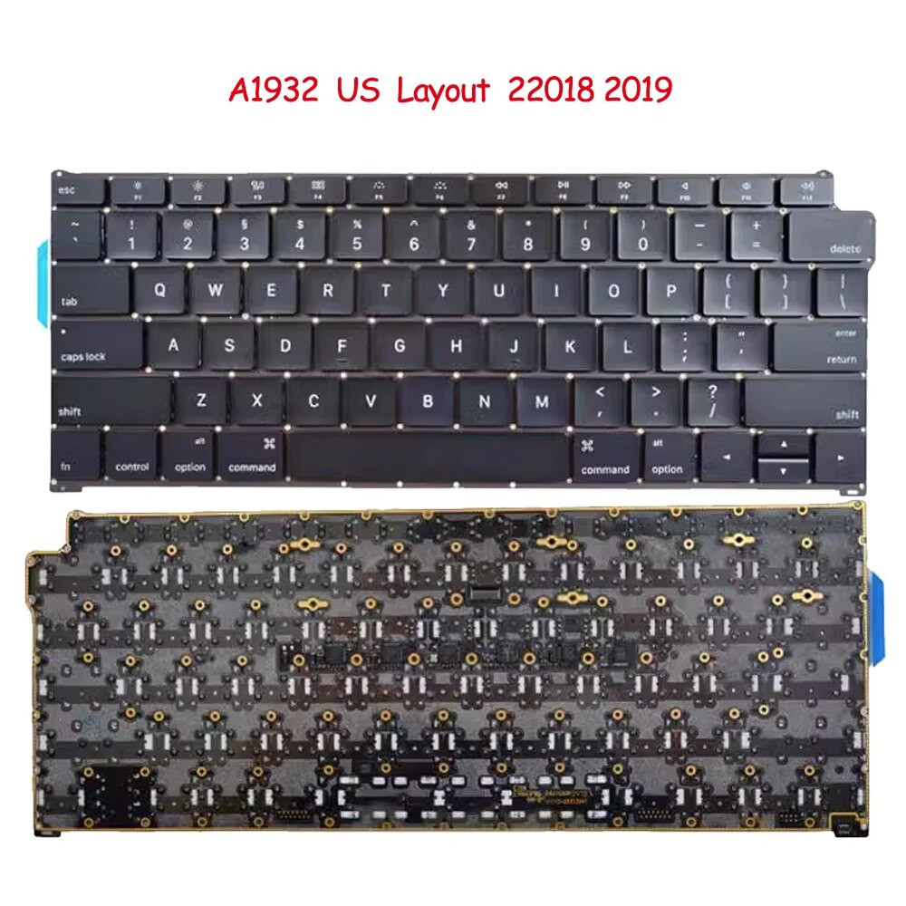 Replacement Keyboard US Layout for MacBook A1932 Keyboard 2018 2019 ...