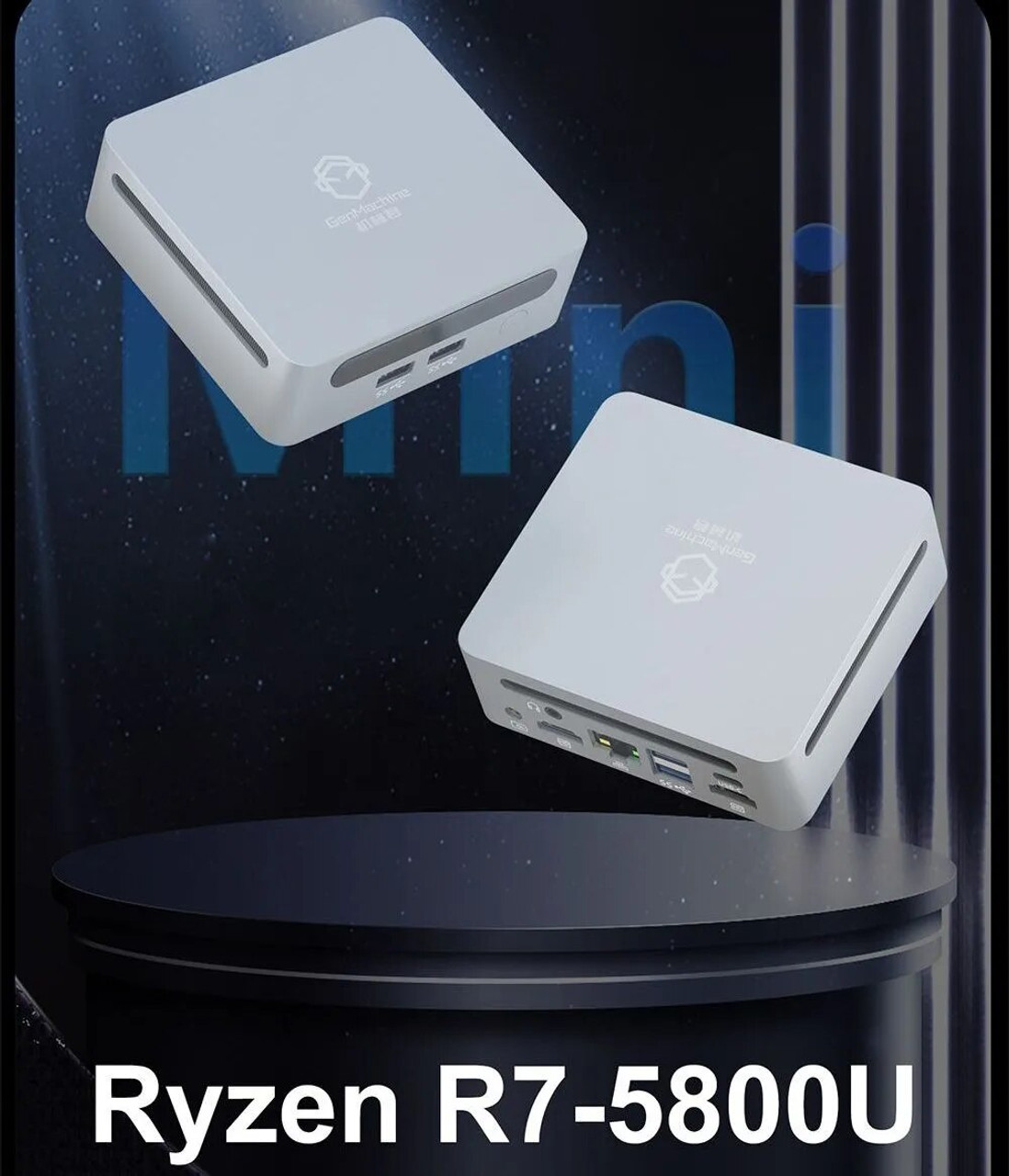 AMD Ryzen9 5900H/R7 7730U/5800U/R5 7530U Gaming Mini PC Dual DDR4 ...