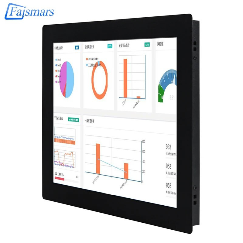 15"10"12 Inch Industrial All in One Mini PC 5th Gen core i5 Resistive ...