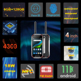 Unihertz Atom XL Rugged Waterproof Unlocked Smartphone 6GB 128GB ...