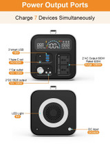 2000W Rechargeable Power Bank 220V 1000W Fast Charge Portable Power ...