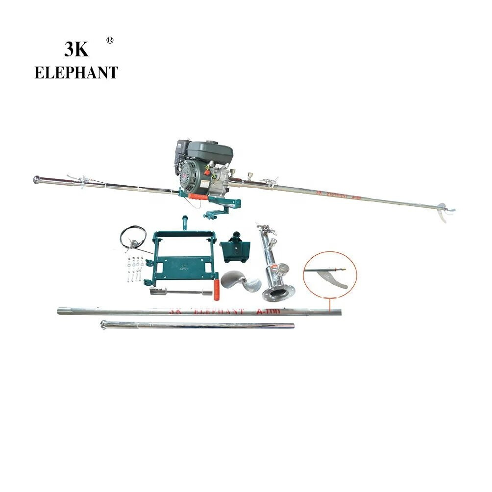 Mud Motor Propeller For Long Tail Boat - Pet Video Verify Supplies