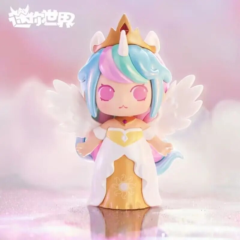 8CM High Original Mini World Magic Pony Series Blind Box Toys Model 9 ...