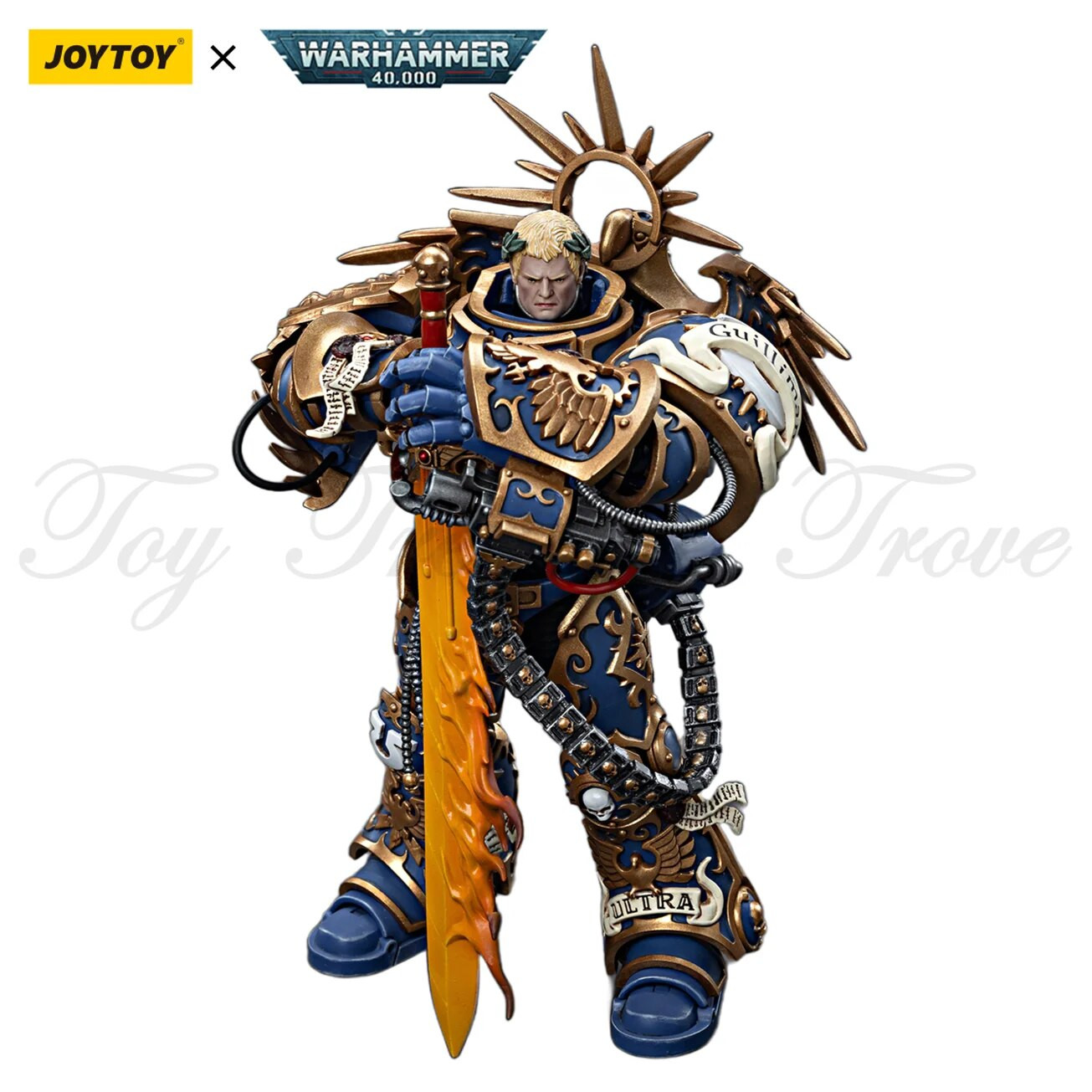 [IN-STOCK] JOYTOY Warhammer 40K 1/18 Action Figure Ultramarines Captain ...
