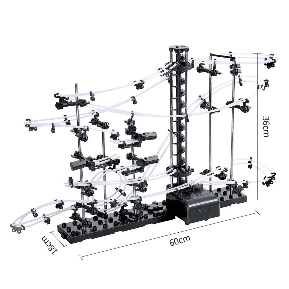 Spacerai Kid's Toys DIY Game Roller Coaster Maze Race Circuit Ball ...