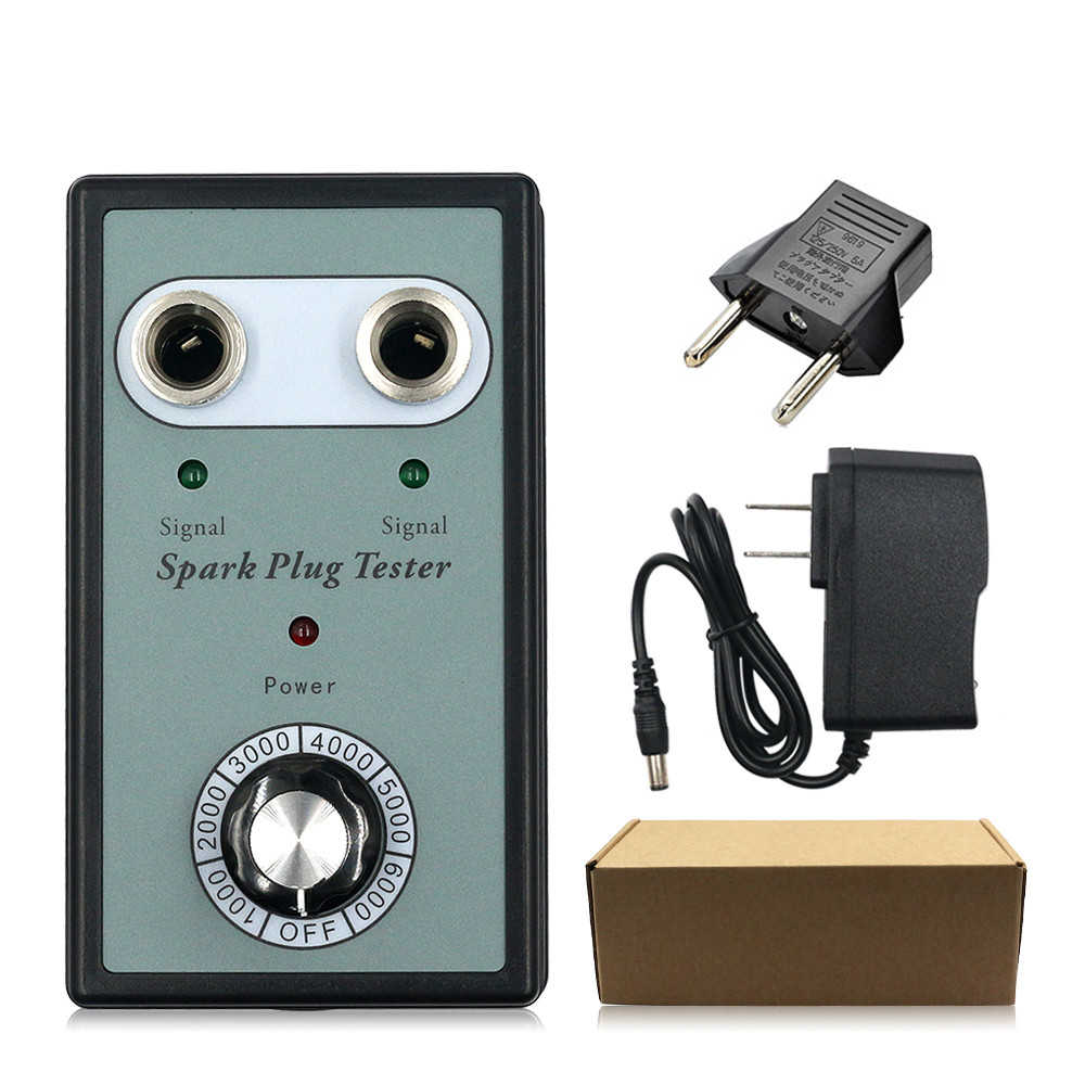 Spark Plug Tester 12V In-Line Wire Ignition Plug Analyzer Spark Plug ...