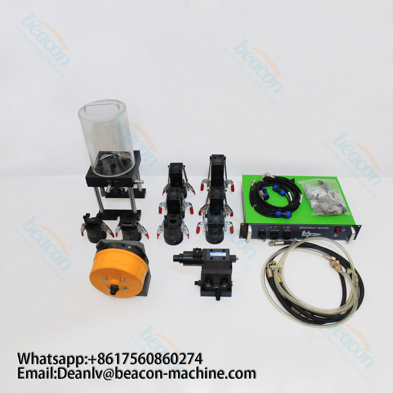 Auto Inspection Tools HEUI 320D HEUP Simulator Diesel Injector Pump ...