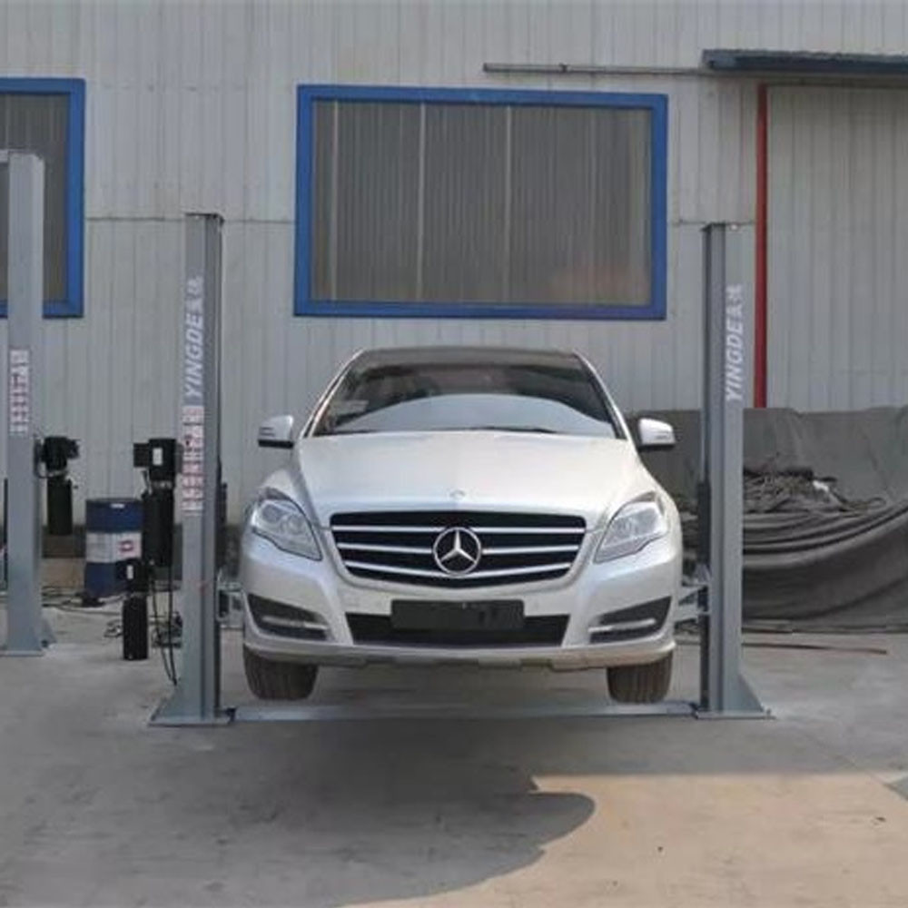 AOS strengthened Hydraulic 2-column lift Hydraulic car lift Car double ...