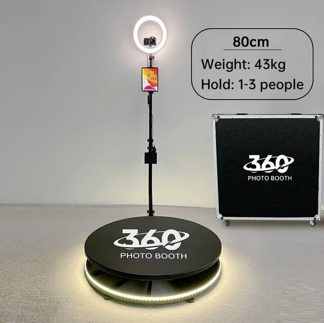 Automatic 360 Photo Booth Degree Spinner Video Booth Photomaton 360 ...