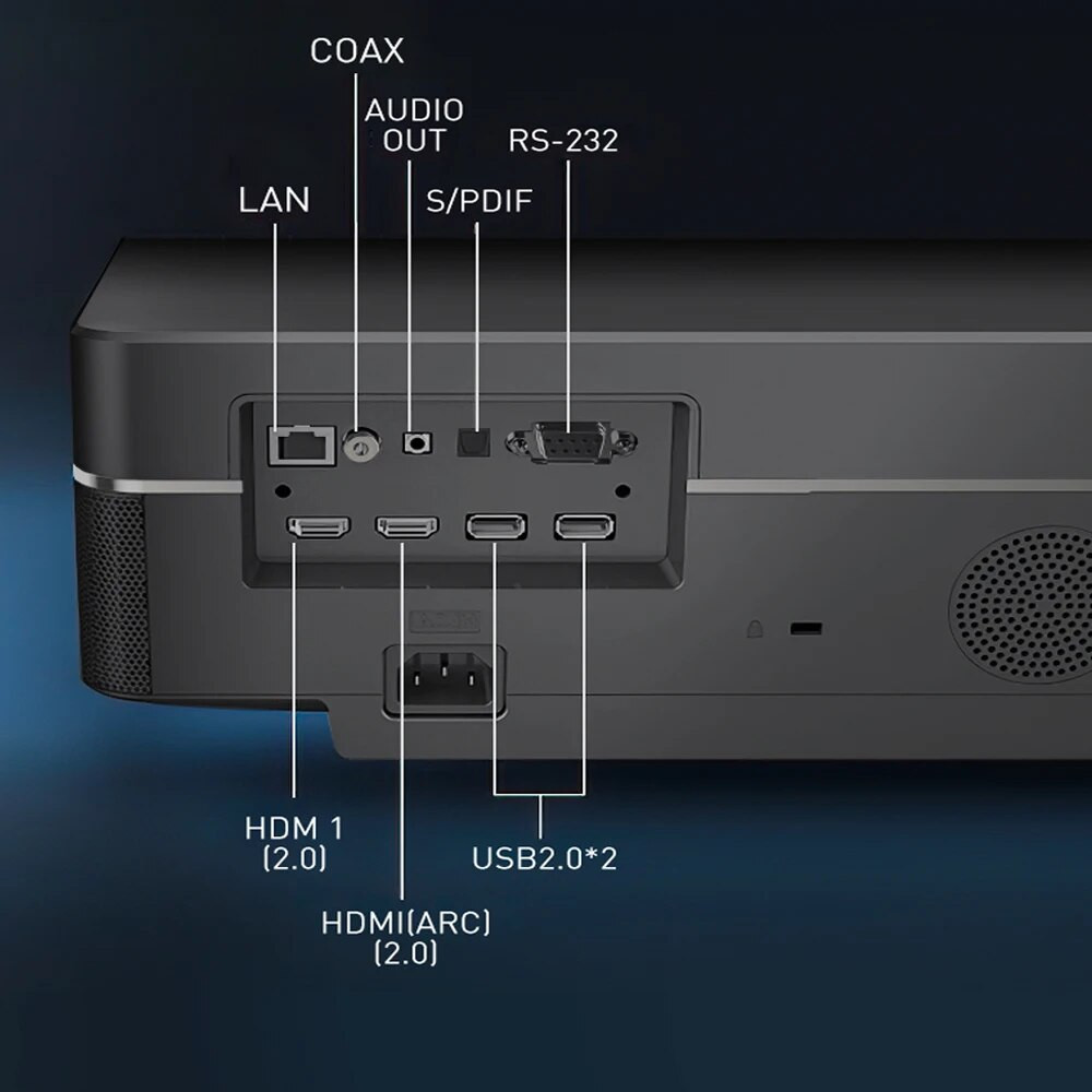Produce By Global Version Changhong B7U Pro 4K Laser Projector 3700 ...
