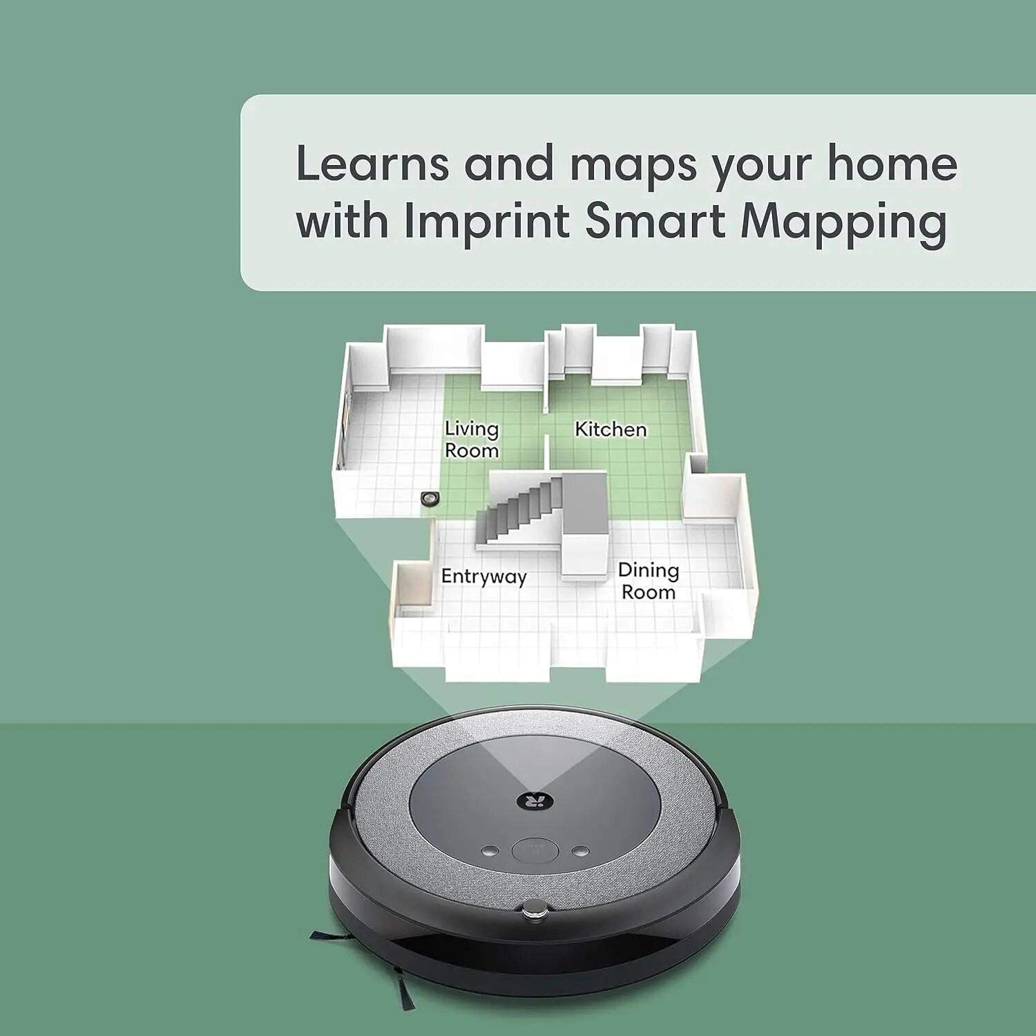 iRobot Roomba Combo i5+ Self-Emptying Robot Vacuum and Mop, Clean by ...