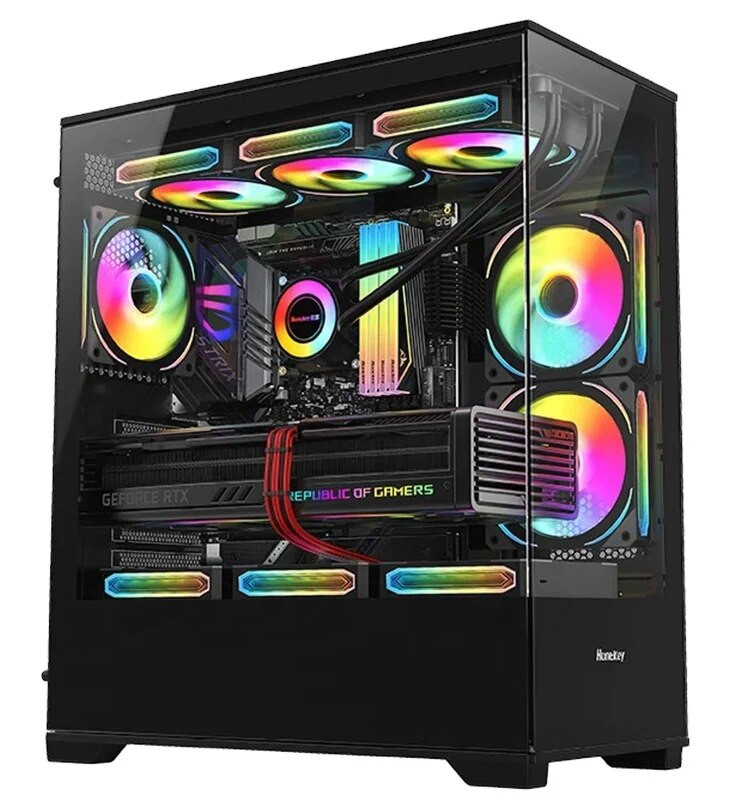 Game Desktop Host Core I3 i5 i7 i9 8G RAM 256GB 2t SSD Power Supply PC ...