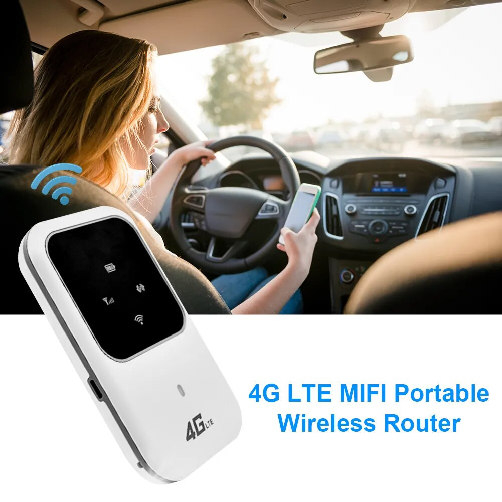 4G Wireless Router LTE Portable Car Mobile Broadband Network Pocket 2 ...
