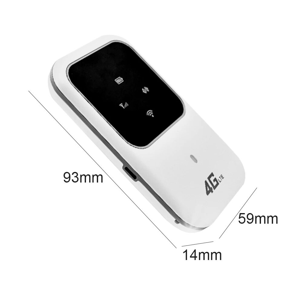 4G Wireless Router LTE Portable Car Mobile Broadband Network Pocket 2 ...