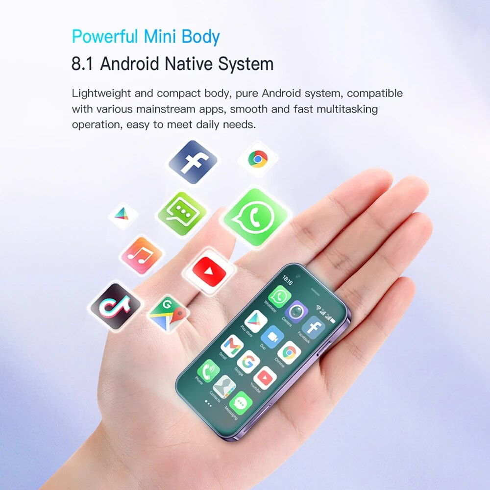 SOYES XS15 Mini Smartphone Android 3.0 inch Display 2GB RAM 16GB ROM ...