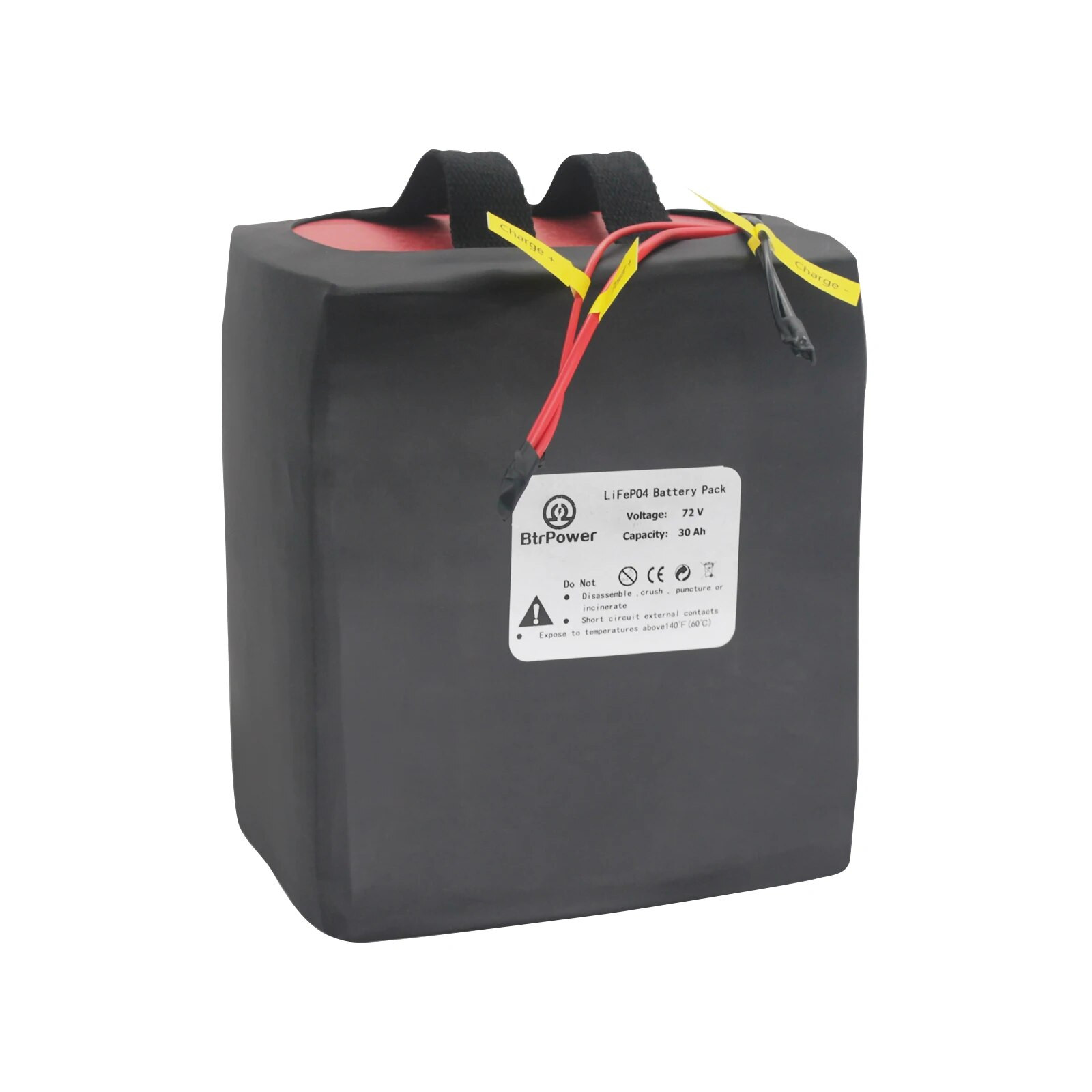 60V 50A Lithium-Ion Battery Pack for Electric Bike with Charger 50A BMS ...