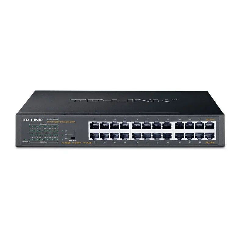 TP-LINK TL-SG1024DT Full-gigabit Network Monitoring 24-port Switch ...