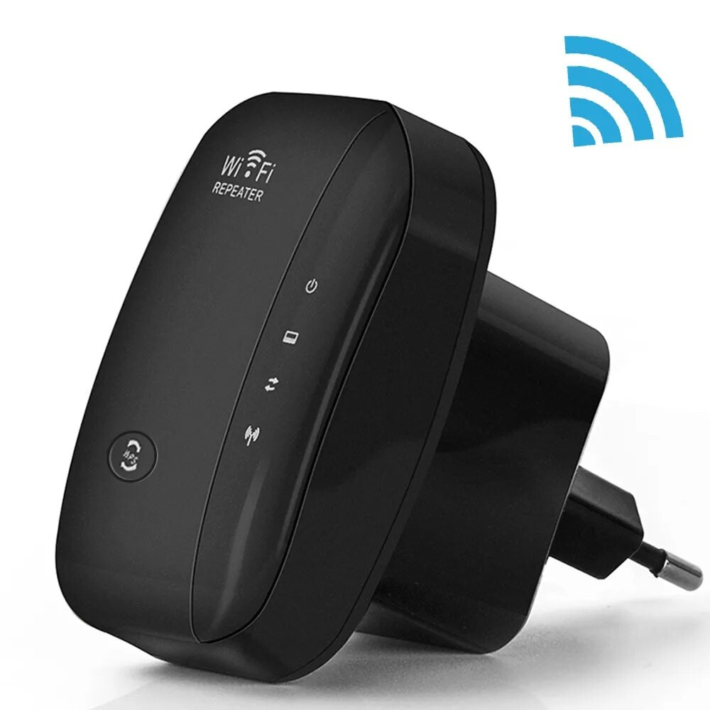 Wireless WIFI Repeater Wi Fi Booster Amplifier Network Expander Router ...