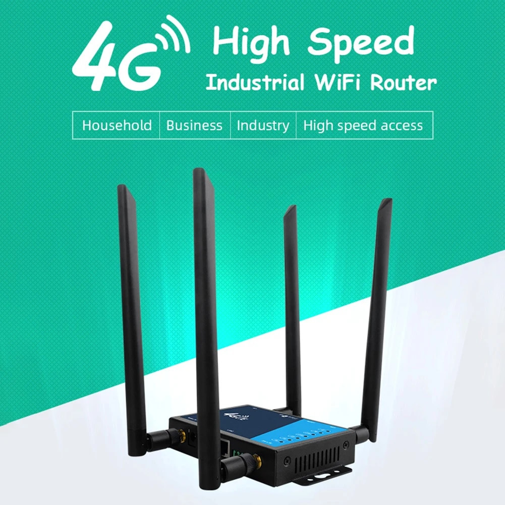 4g wifi router industrial grade router 4g sim card extender powerful ...