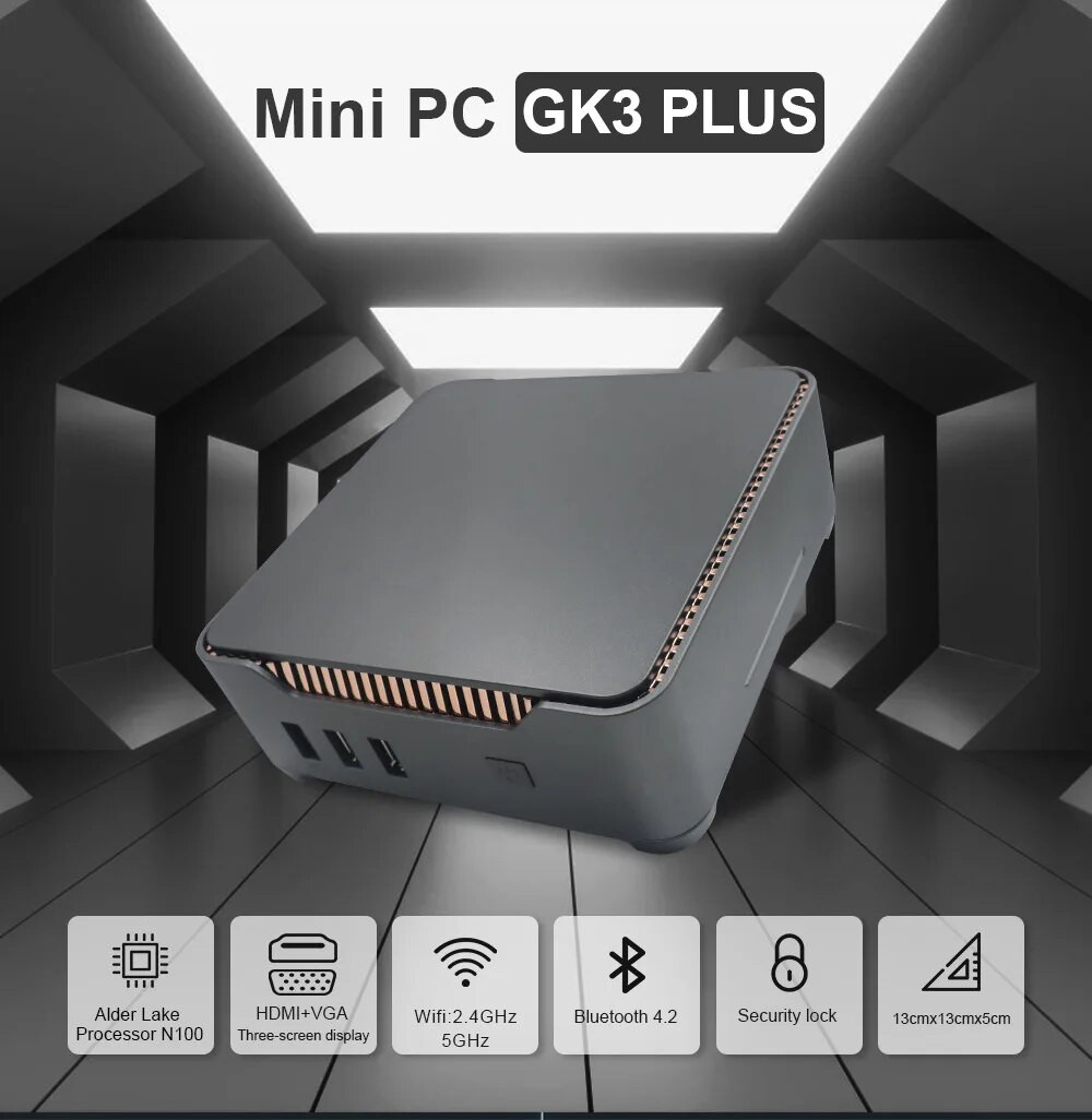 AOC Mini PC N95 MOSS M3 Mini Computer Barebone System Intel N95 ...