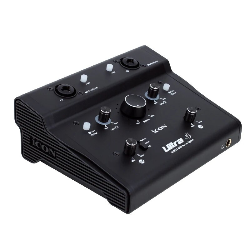 Original ICON Ultra 4 USB 3.0 24-Bit 96/192KHz 2-In/2-Out audio ...