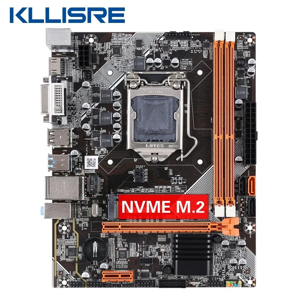 IWONGOU B75 Motherboard Set PC Motherboard Gaming Kit WithCore I3 I5 I7 ...