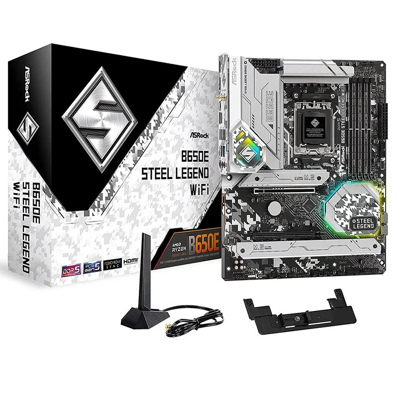 NEW For ASROCK B650 PG Lightning Motherboard Socket AM5 For AMD B650 ...