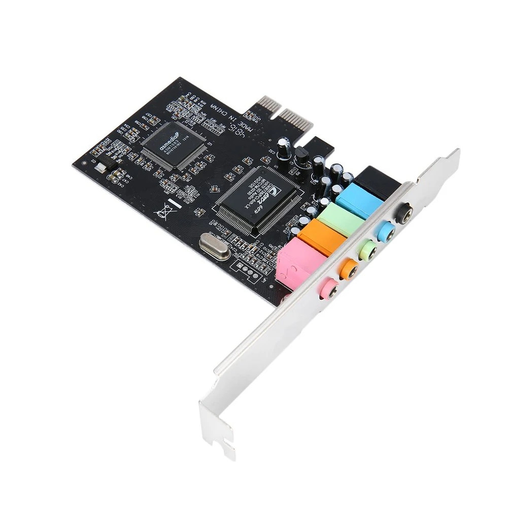 Built-in 5.1 Sound Card PCI 32-bit Express x1 PCI-E 5.1ch CMI8738 ...
