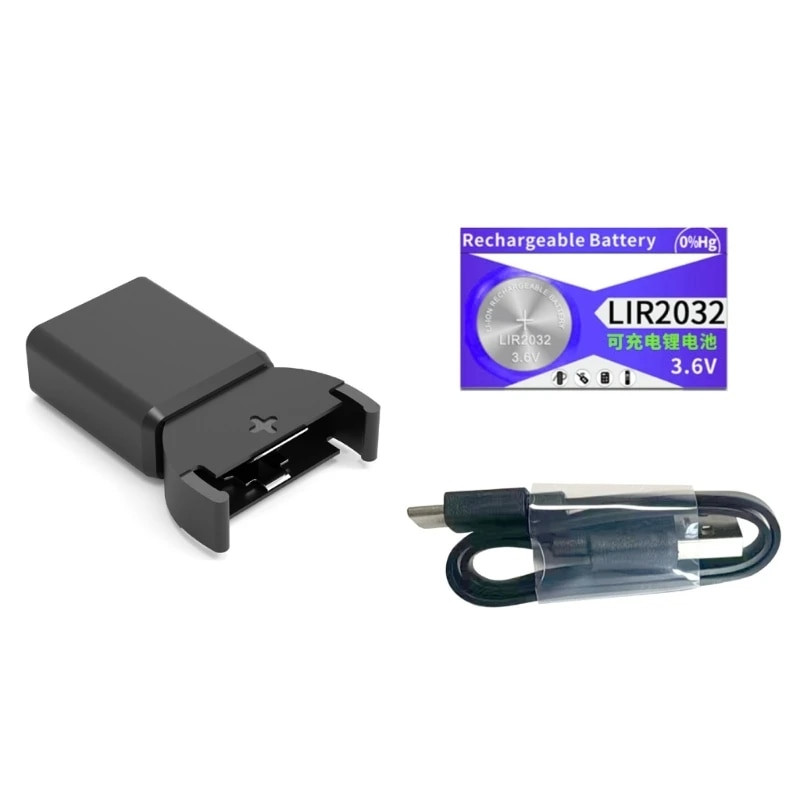 Type-C Plug Li-ion LIR2032 LIR2025 ML2032 ML2025 CR2032 Coin Button ...