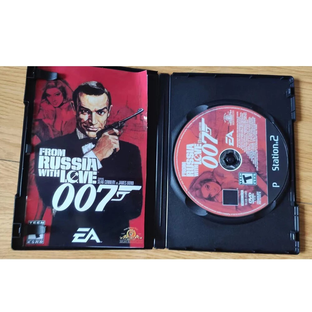PS2 The 007 Collection With Manual Copy Game Disc Unlock Console ...