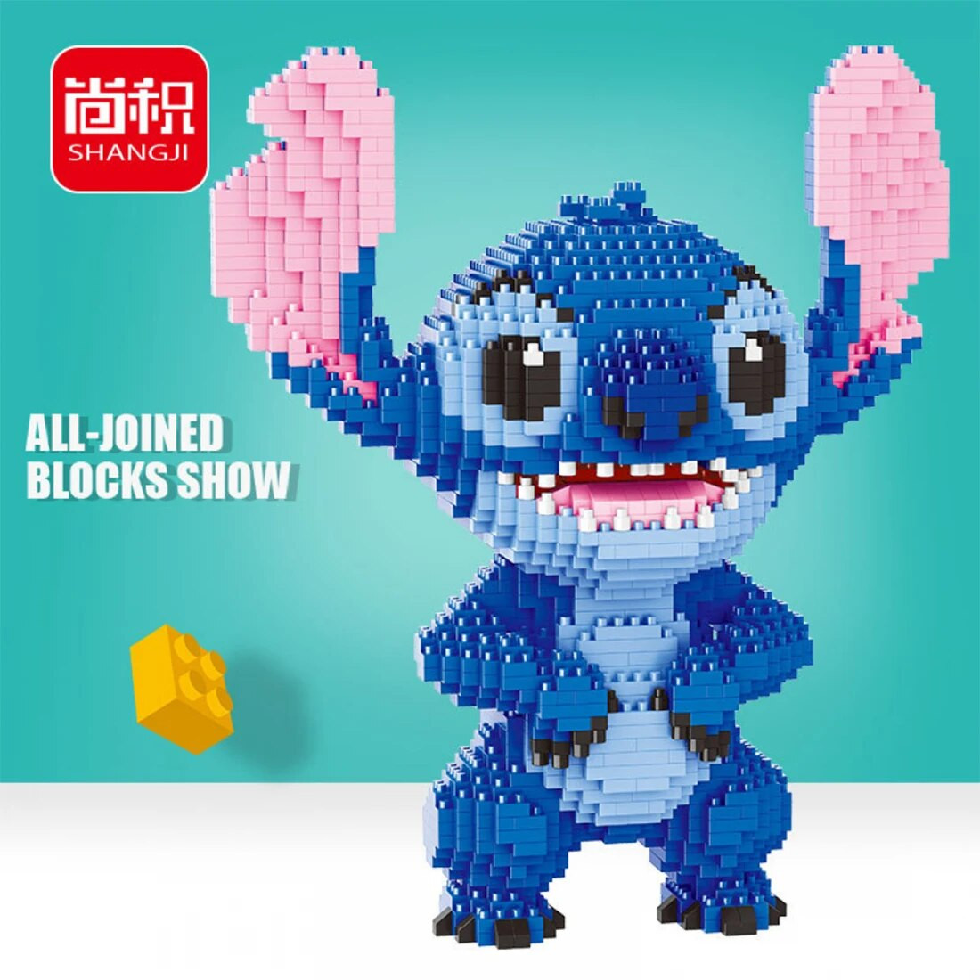 2300Pcs+ Mini Bricks Toys Stitch Diamond Building Block Micro Stitch ...