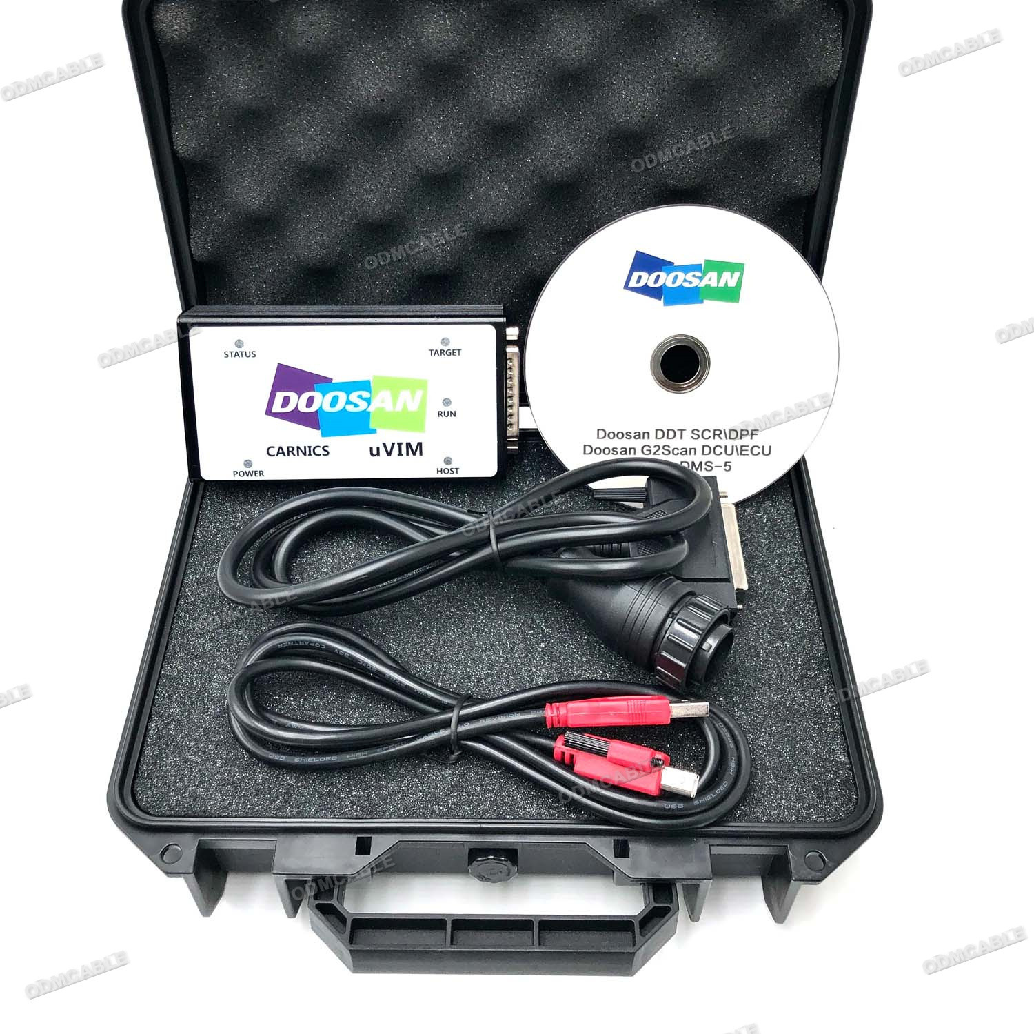 Doosan Excavator Inspection Diagnostic Tool DDT SCR DPF G2 Scan DCU ECU ...