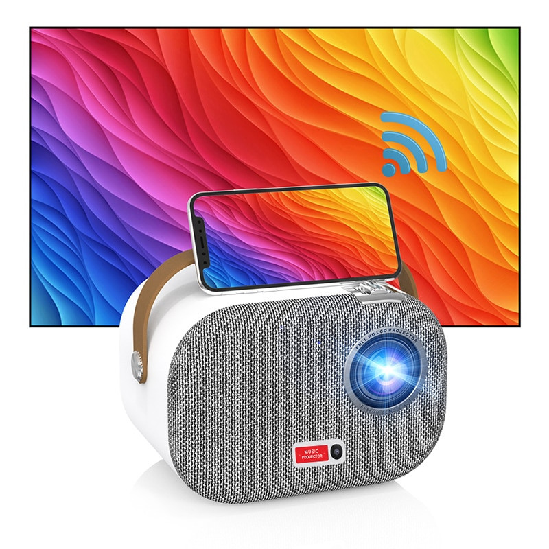Wemi Mini Projector 4k Android 11.01080p 720 P 200ansi Dual Wifi - Pet ...