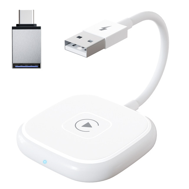 Wireless CarPlay Adapter for iPhone and Apple CarPlay Car, Upgrade ...