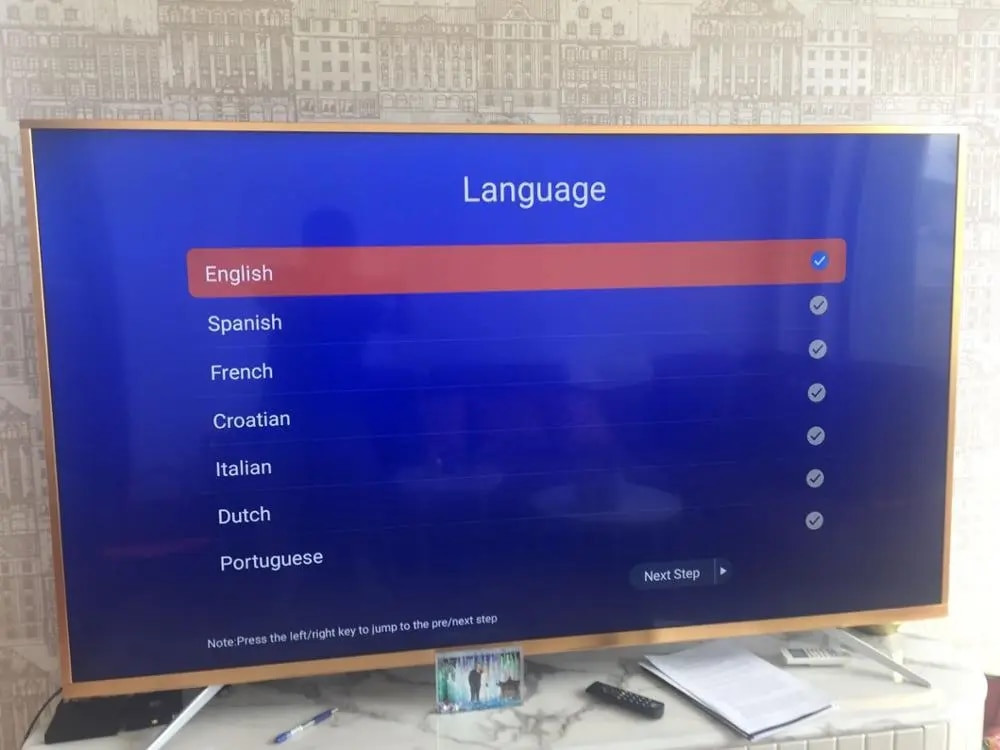 ed pc monitor led 4k android OS 7.1.1 SMART LED LCD wifi television TV ...