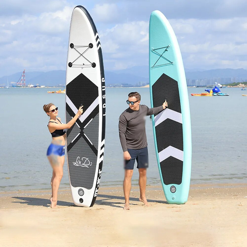 3.2m Inflatable Stand-up Paddle Board Surfboard Water - Pet Video ...