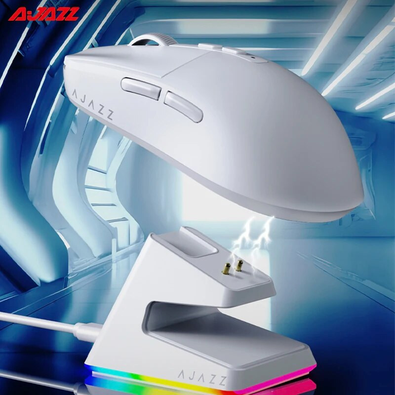 Ajazz Aj219 Bluetooth Mouse 2.4GHz Wireless Gaming Mouse 26000DPI 7 ...