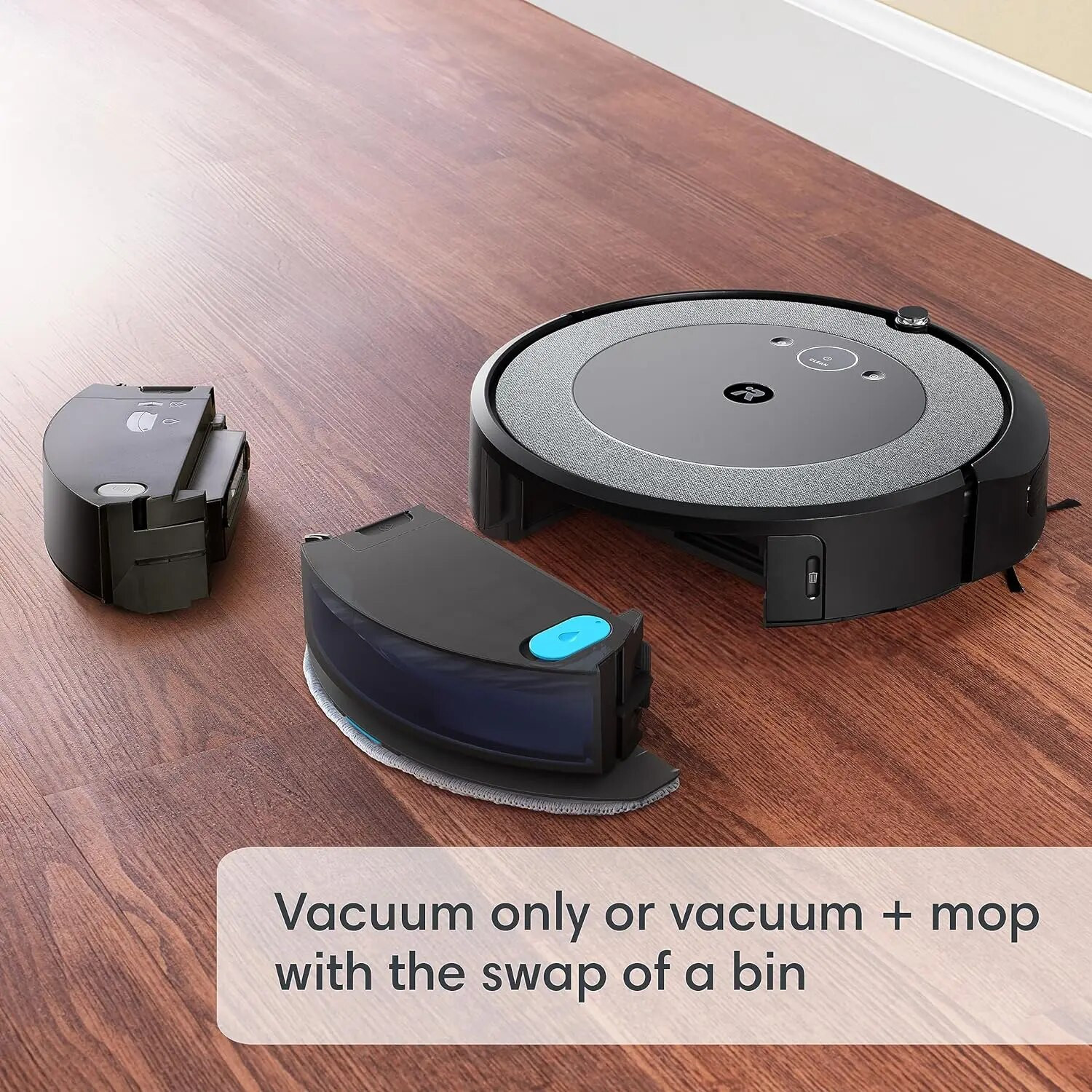 iRobot Roomba Combo i5+ Self-Emptying Robot Vacuum and Mop, Clean by ...
