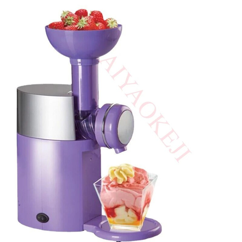 3 Flavors Fruit Commercial Soft Serve Ice Cream Maker Machine Maquina ...