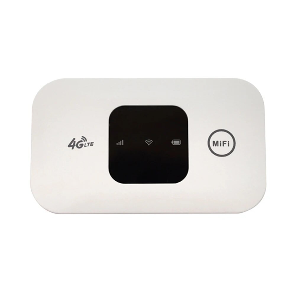 4G Pocket WiFi Router 2100mAh Mobile Hotspot with SIM Card Slot Wireless Modem Wide Coverage 4G ...